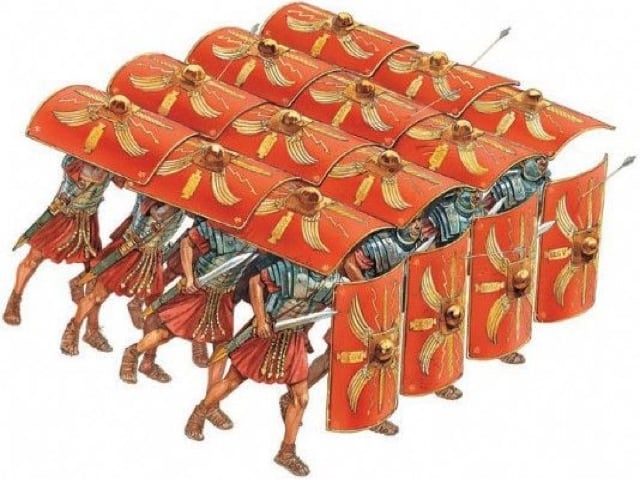 La testuggine, formazione di fanteria dell’esercito romano - crono.news